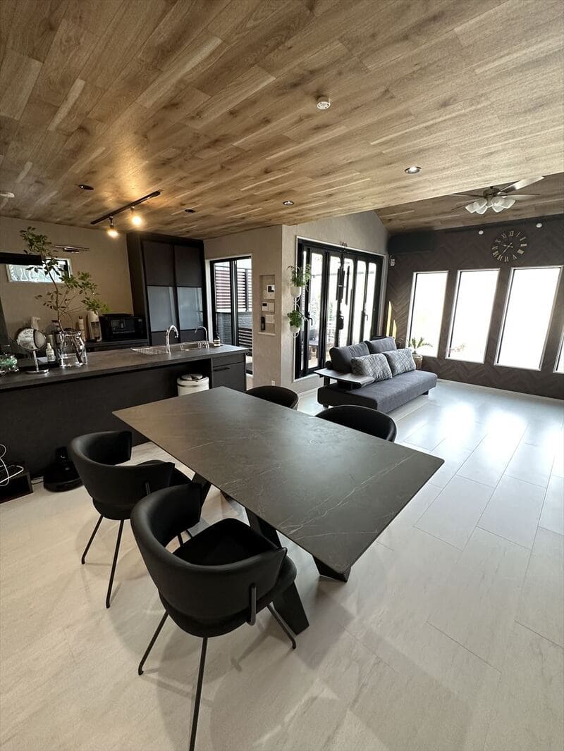 京都府T様邸／LD SOFA 3P ウォールナット【匠ソファ】